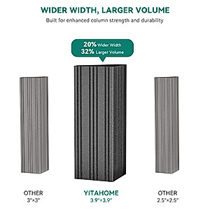 YITAHOME 10x10ft Gazebo Double Roof Canopy with Netting and Curtains, Outdoor Gazebo 2-Tier Hardtop Galvanized Iron Aluminum Frame Garden Tent for Patio, Backyard, Deck and Lawns