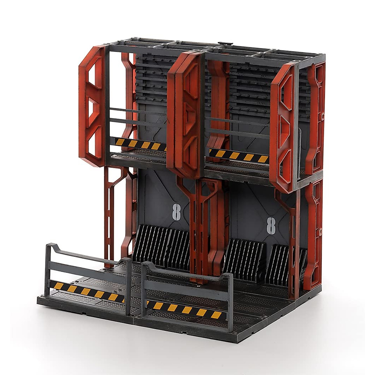 HiPlay JoyToy Science-Fiction Theme Scene Base for 1/18 Scale Action Figures- 1/18 Mecha Depot:Staging Area JT1118