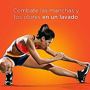 Tide Plus Febreze Fresh Sport Odor Defense HE Turbo Clean Liquid Laundry Detergent, Active Fresh Scent (89 Loads), 138 Fl Oz - Packaging May Vary