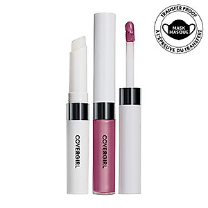 COVERGIRL Outlast All-Day Lip Color With Topcoat, Luminous Lilac