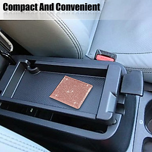 Car Registration and Insurance Holder, Premium PU Leather License Registration Holder for Driver License, Car Document Holder for Driver License, Cards & Essential Documents (Rose Gold)
