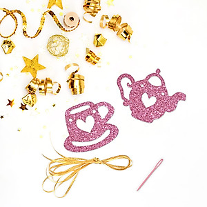 Dalaber Love is Brewing Banner for Wedding/Engagement/Bridal Shower/Bachelorette Tea Coffee Bar Decoration, Table Bunting Banner Sign Party Decorations