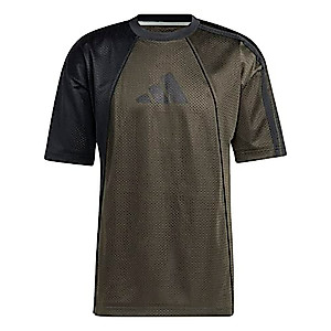 adidas Men's Creator 365 Basketball Tee, Utility Grey, X-Large