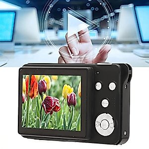 Digital Camera, 2.7K 48MP Display 16x Zoom USB Charging Digital Camera, Anti Shaking HD Camera with Fill Light, Face Recognition