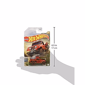 Hot Wheels - '67 Jeepster Commando - Off-Road Mud Runners 2/5 [red]