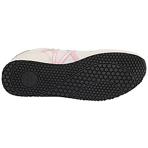 A|X ARMANI EXCHANGE Women's AX Rio Logo Sneakers, Opt. White + Lilac, 8