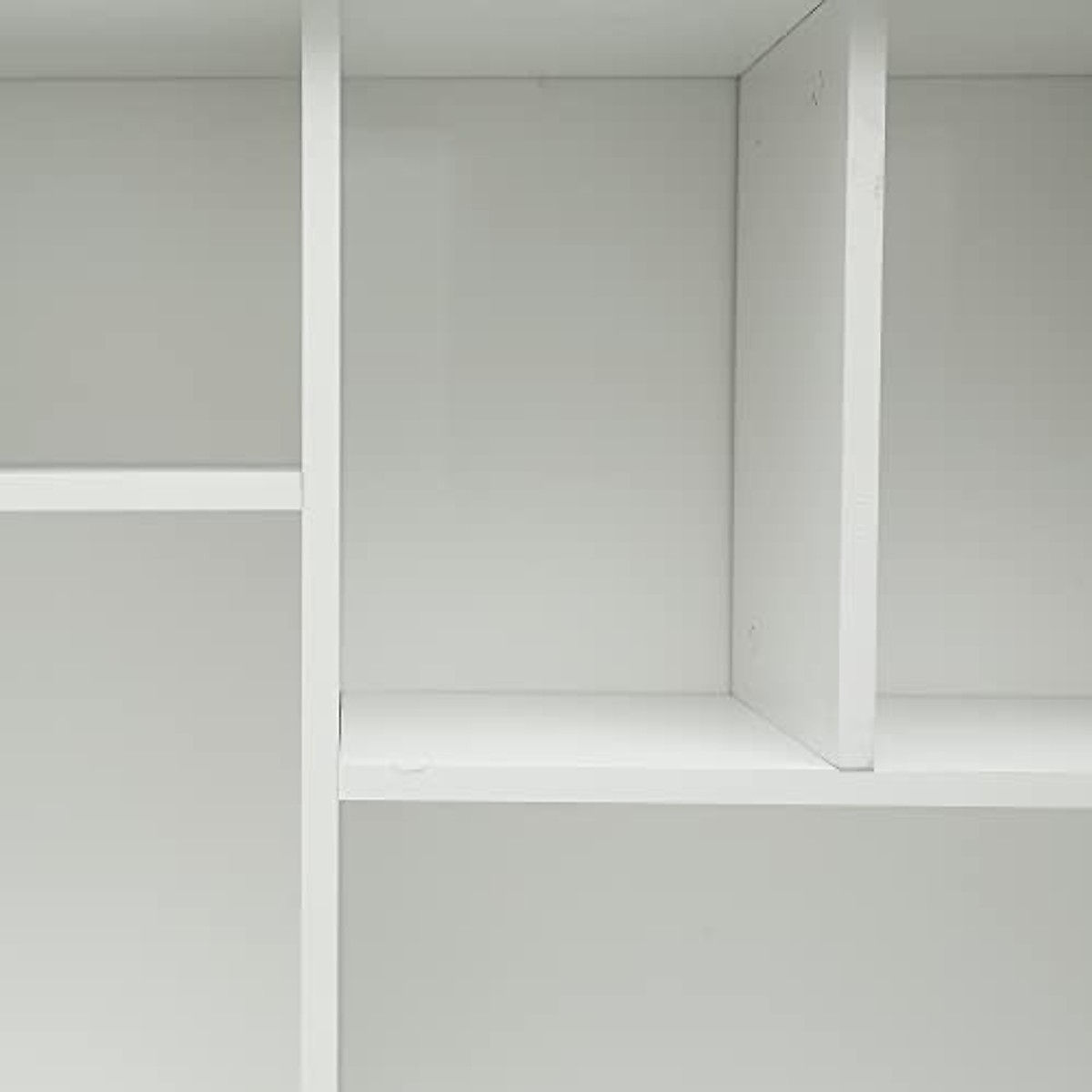 Ucloveria Computer Desk with Hutch,Home Office Wood Executive Desk with Drawers,Open Shelf,Writing Laptop Table with Keyboard Tray,File Cabinet Computer Desk for Bedroom,White