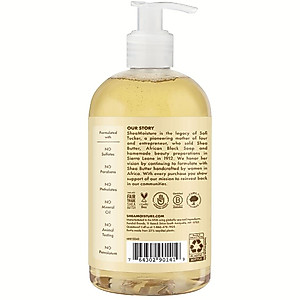Shea Moisture Raw Shea Chamomile & Argan Oil Baby Wash & Shampoo, Gentle Cleansing, Frankincense & Myrrh, Calming & Comforting for Baby’s Soft Skin (Pack of 2 -13 Fl Oz Ea)