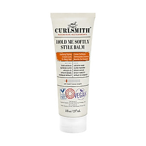 CURLSMITH - Hold Me Softly Style Balm - Vegan Soft Hold Styling Cream for Wavy and Curly Hair, Natural Look (8fl oz)…