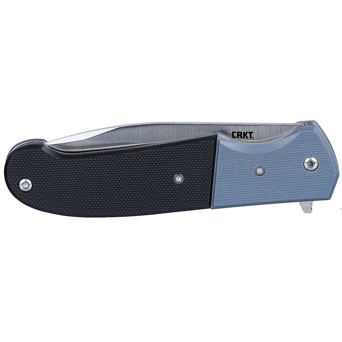 Columbia River Knife & Tool Ignitor EDC Folding Pocket Knife: Assisted Opening Everyday Carry, Plain Edge, Liner Lock with G10 Handle 6880