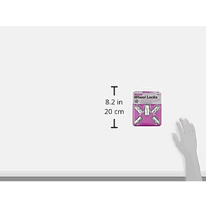 MCGARD 24215 Chrome Cone Seat Wheel Locks (M14 X 1.5 Thread Size) - Set of 4