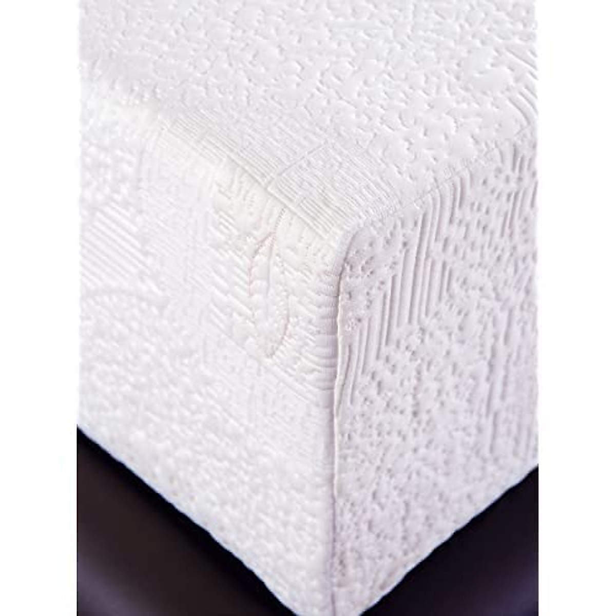 AC Pacific Herbal Fusion Collection Green Tea Infused Polyester Memory Foam Mattress Made in USA, Queen Deluxe, White