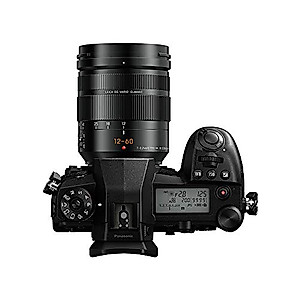 Panasonic LUMIX DC-G9LEB-K G9 Mirrorless Camera with Leica 12-60 mm Lens - Black