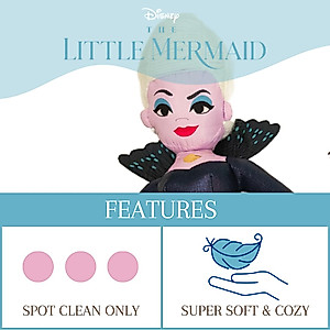 Franco Disney's The Little Mermaid Live Action Movie Ursula Bedding Super Soft Plush Cuddle Pillow Buddy, (Official Licensed Disney Product)