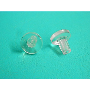 NickHouse 10 Glass Table Top Clear Vinyl Bumpers Patio Furniture Outdoor Cushion 518