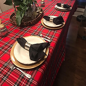 NDSWKR 6 Pack Bead Charger Plates, 13 Inch Gold Charger Plates, Plastic Decoration Charger for Dinner Plate, Wedding Catering Event Decoration, Tabletop Decor