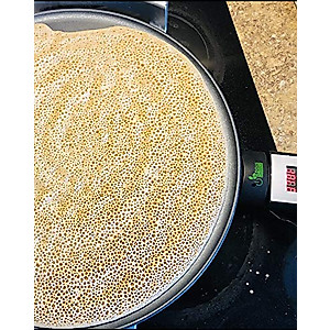 Addis Griddle (Mitad/Mogogo) –16 inch Digital Electric Griddle for Injera, Lefse, Pancake – Even Heat Distribution