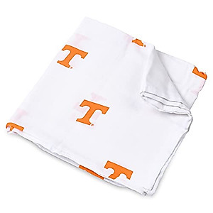 Three Little Anchors University of Tennessee Muslin Swaddle Blanket 47x47in