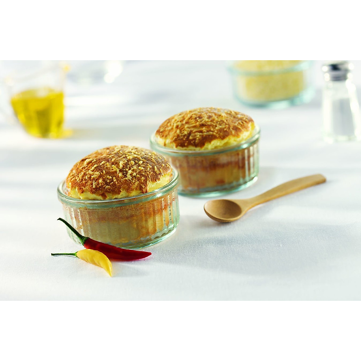 Duralex Made In France 4-Ounce Glass Ramekin, Set of 4