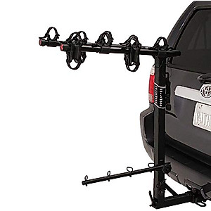 Hollywood Racks HR520 Road Runner 5-Bike Hitch Mount Rack (2-Inch Receiver),Black