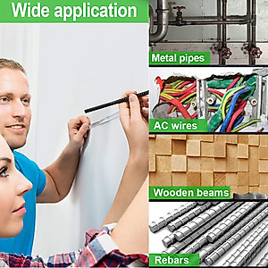 Stud Finder Wall Scanner 5 in 1 Upgraded Electronic Wall Scanner with Battery for Wood Metal and AC Wire Detection,HD LCD Display and Audio Alarm