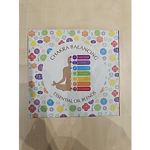 7 Chakra Essential Oil Diffuser Blend Gift Set by Aromafume | 7x 10ml/0.33 fl oz |Aromatherapy Oils for Meditation, Chakra Balance| Yoga & Reiki Gifts| Essential Oil Set for Plexus, Root Chakra & more