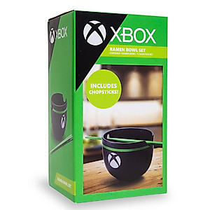 Ukonic Xbox Series X Logo 20-Ounce Ramen Bowl and Chopstick Set