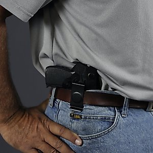 Gun Holster Concealed FITS Taurus G3 with Under Barrel Laser Walter Q4 Q5 5" BRL 9MM Luger Glock 45 9MM 4.02" BRL 6