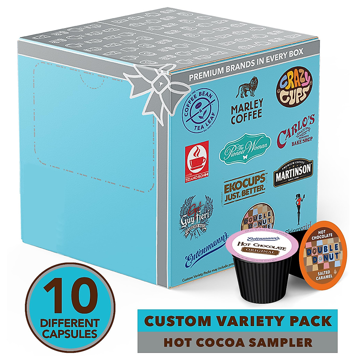 Hot Cocoa and Chocolate Variety Sampler Pack for Keurig K-Cup Brewers, 10 Count