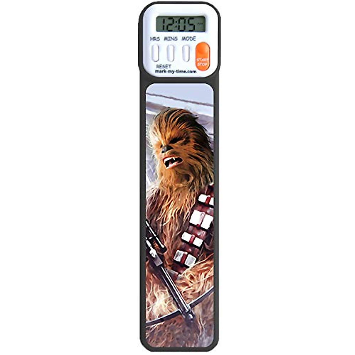 Mark-My-Time 3D Star Wars Chewbacca Bowcaster Digital Bookmark and Reading Timer