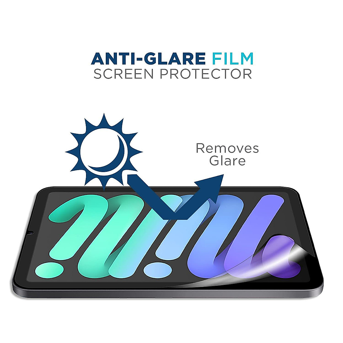 Tech Armor Matte Anti-Glare Film Screen Protector Designed for Apple NEW iPad Mini 6 (8.3 Inch) 3 Pack 2021