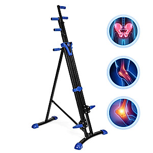 ANCHEER Climber Vertical Climber for Home Use Indoor Folding Climbing Machine with Adjustable Height & LCD Display for Home Office and Gym Simple Assembly