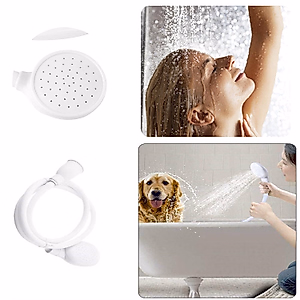 Sink Spray Rubber Hose, Sink Hose Attachment for Faucet Portable Sink Hose Faucet Sprayer, Shampoo Sprayer Hose for Dog, Pets, Bathing Baby, Washing Hair, Rinsing Vegetables.