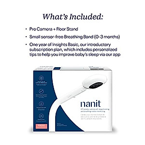 Nanit Pro Smart Baby Monitor & Floor Stand
