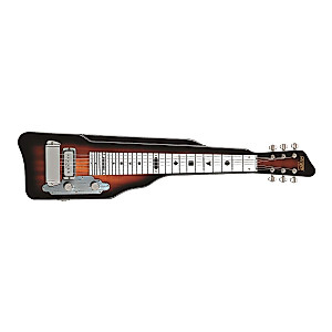 Gretsch G5700 Electromatic Lap Steel with White Plastic Fretboard - Tobacco