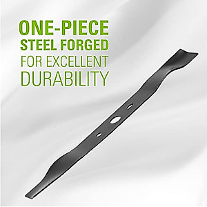 Greenworks 20-Inch Replacement Lawn Mower Blade 29172 Black