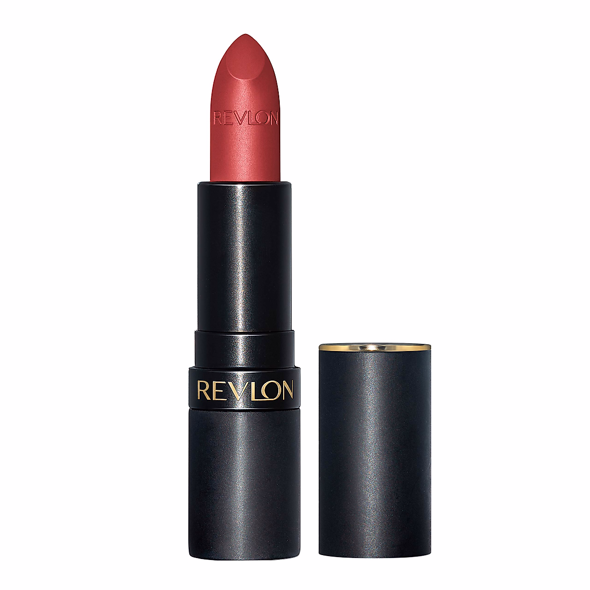 Revlon Super Lustrous The Luscious Mattes Lipstick, High Impact with Moisturizing Velvety Formula, Show Off, 0.74 oz