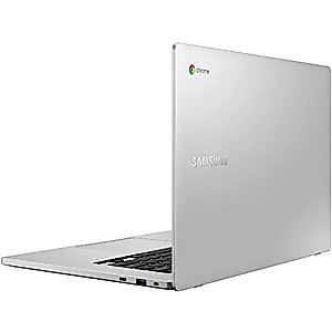 Samsung XE350XBA-K05US Chromebook 4 + Chrome OS 15.6" Full HD Intel Celeron Processor N4000 4GB RAM 128GB SSD, Platinum Titan