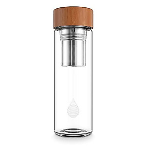 Invigorated Water Portable Alkaline Water Bottle - Enhances pH - Convenient Water Filter Functionality - Alkaline Water Bottle with Filter 580 ml - Alkaline Water Machine - Alkaline Water Sink Filter