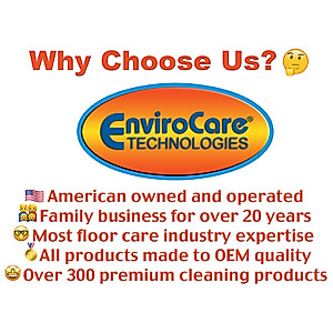 EnviroCare Replacement Micro Filtration Vacuum Cleaner Dust Bags Made to Fit Panasonic Types U, U-3, U-6-9 Pack