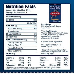 Barilla Cut Spaghetti Pasta 16 oz