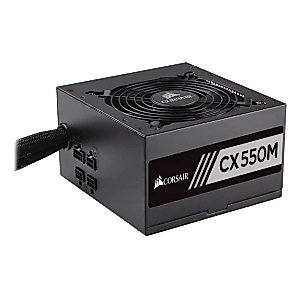Corsair CX550M/CP-9020102-EU ATX 12 V Power Supply Unit - Black