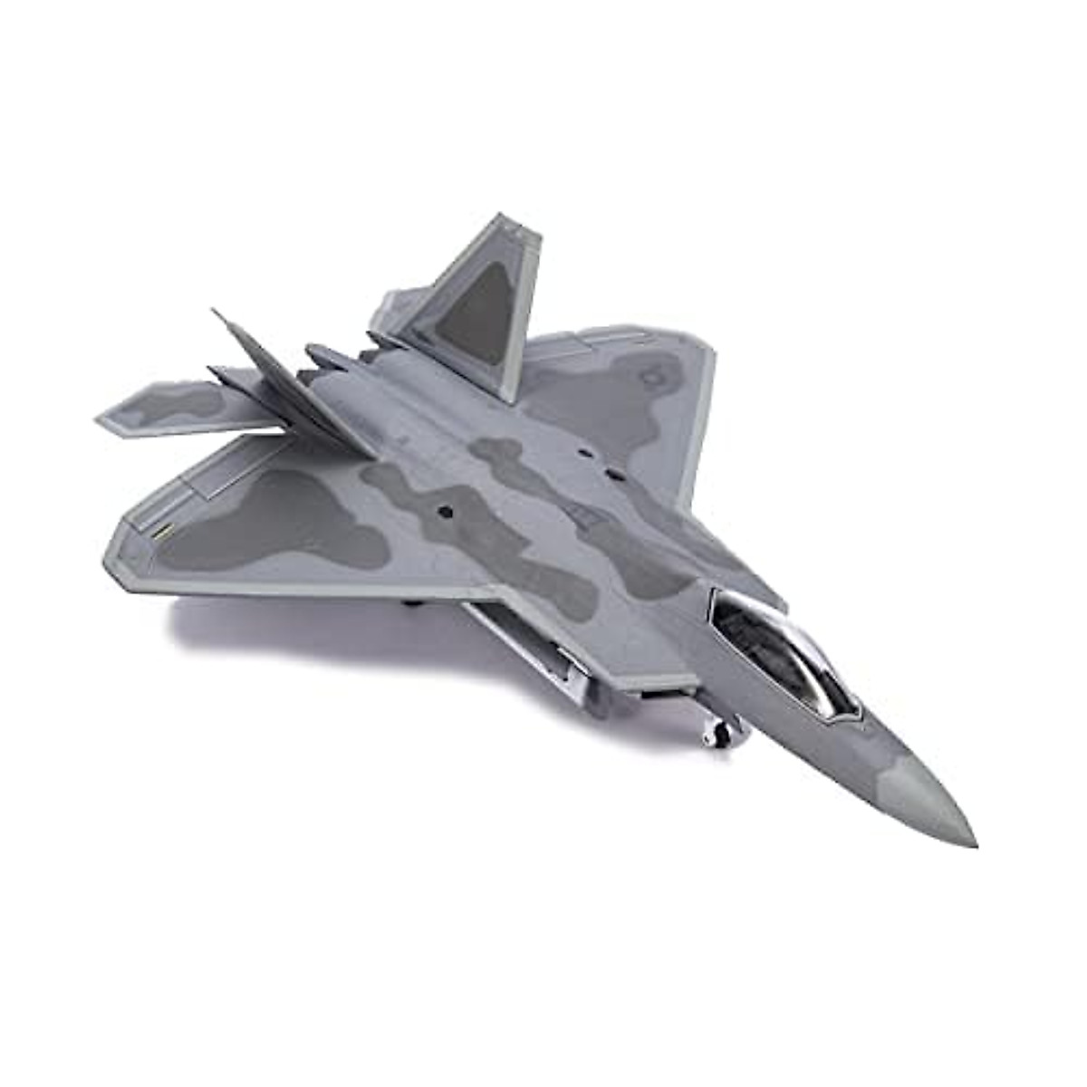 NUOTIE Classic USA F22 Raptor Fighter Attack Pre-Build Model 1:72 Aircraft Alloy Diecast Airplane Military Display Model Aircraft for Collection or Gift (AK 093)