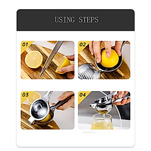 Citrus Squeezer,Manual Lemon Squeezer - Lime Hand Juice Squeezer Press Citrus Press Juicers Squeezer Juicer extractor