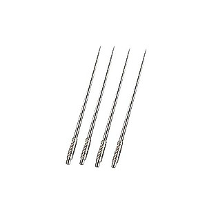 4 Pieces Titanium Toothpicks Set With Stainless Toothpick Holder for Keychain-Portable Outdoor Non-Toxic Reusable Toothpicks- Ideal for Camping, Fruit Picks,Pill Container- Great Christmas Giveaways