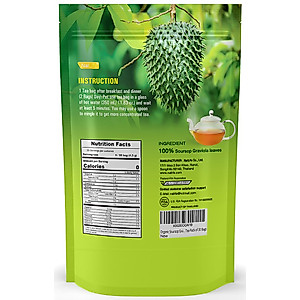 Organic Soursop Graviola Leaves Tea Pack of 30 Bags