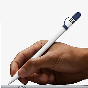 [6 Pack] Fudda Silicone Cap Holder for Apple Pencil 1st Gen - Protective Cover & Tether Accessories Compatible with New iPad 9th, iPad 8th/7th/6th, iPad Pro 10.5, iPad Air 3rd, iPad Mini 5 Pencil