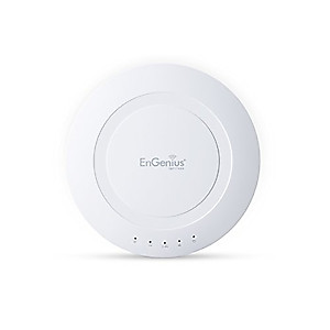 EnGenius 802.11ac 3x3 Dual Band, high-powered, long range, 28 dBm, Indoor Ceiling-Mount Wireless AP with integrated Antennas, gigabit port, (EAP1750H)