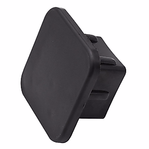 BESULEN Trailer Hitch Cover, Heavy Duty Trailer Rubber Hitch Cover Tube Cap, Car Pulling Hook Dust Plug Square Mouth Protector, Univeisal Vehicle Exterior Accessories for Most Cars