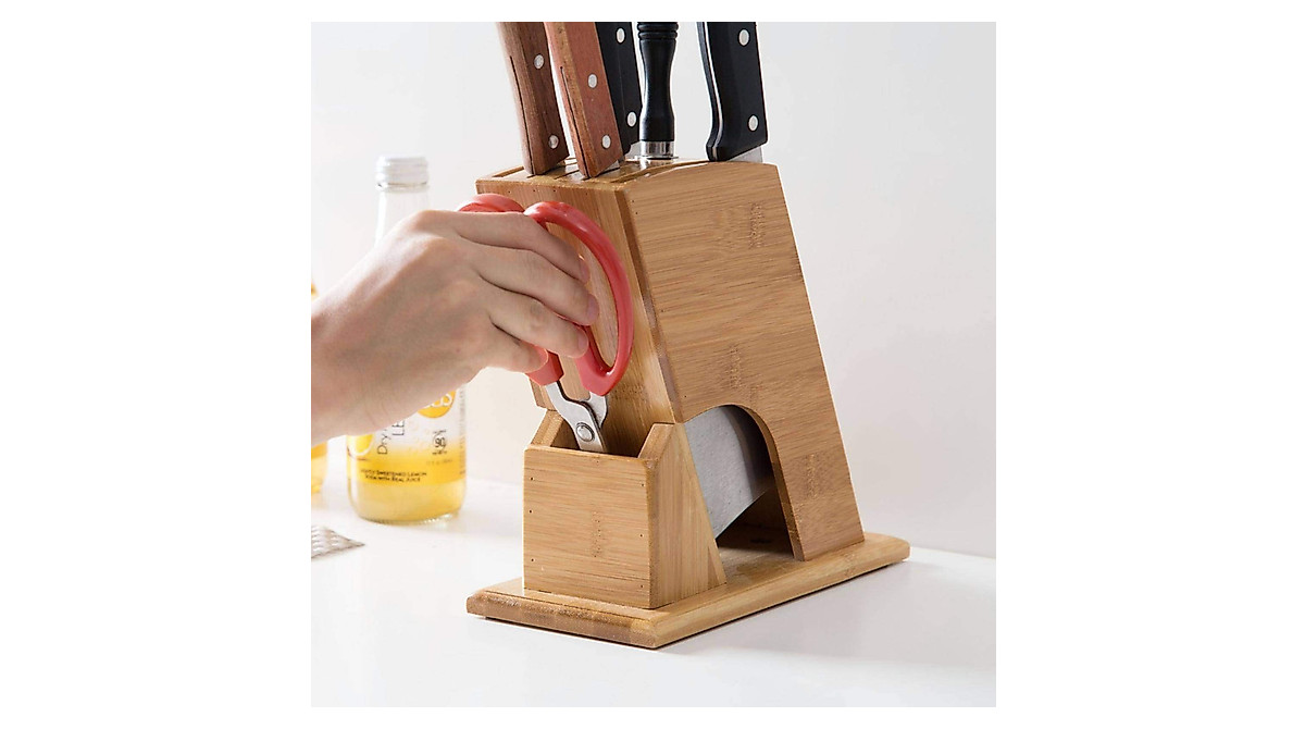 NC Vertical Knife Holder - Eco-Friendly Kitchen Organization